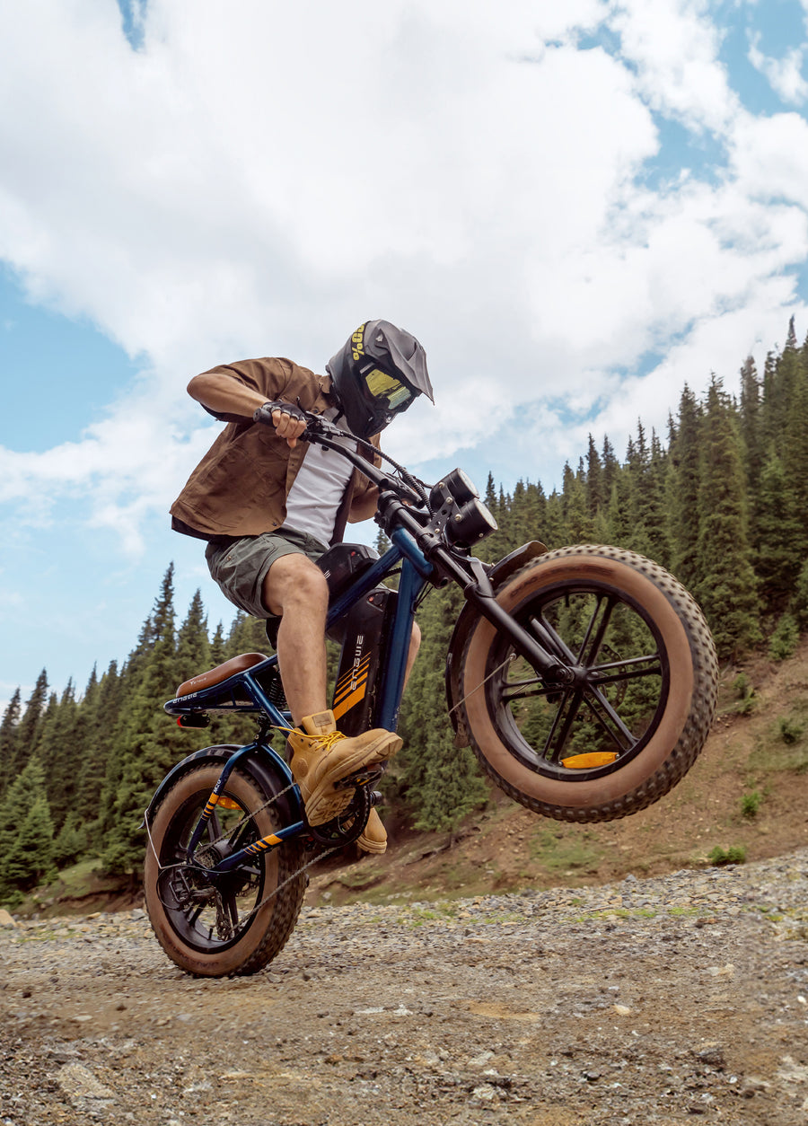 Engwe M20 2.0: Full-sus Fat Tire Moped Style E-Bike – Engwe USA Official